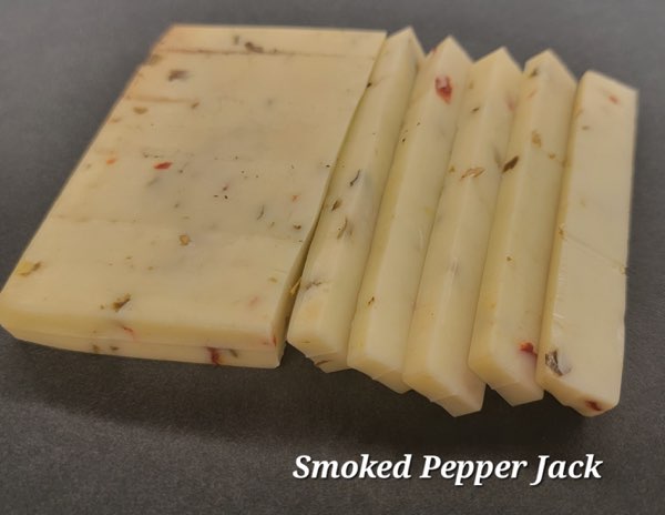 1/2 LB Fresh Cut Smoked Pepperjack Cheese – Smithmyer's Meats